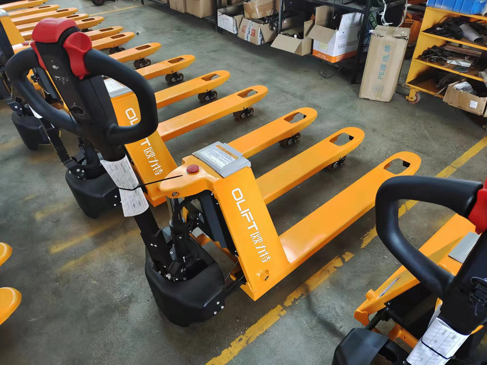 Mini Walkie Electric Pallet—TP15M / TP20M - Olift Lifting Equipment